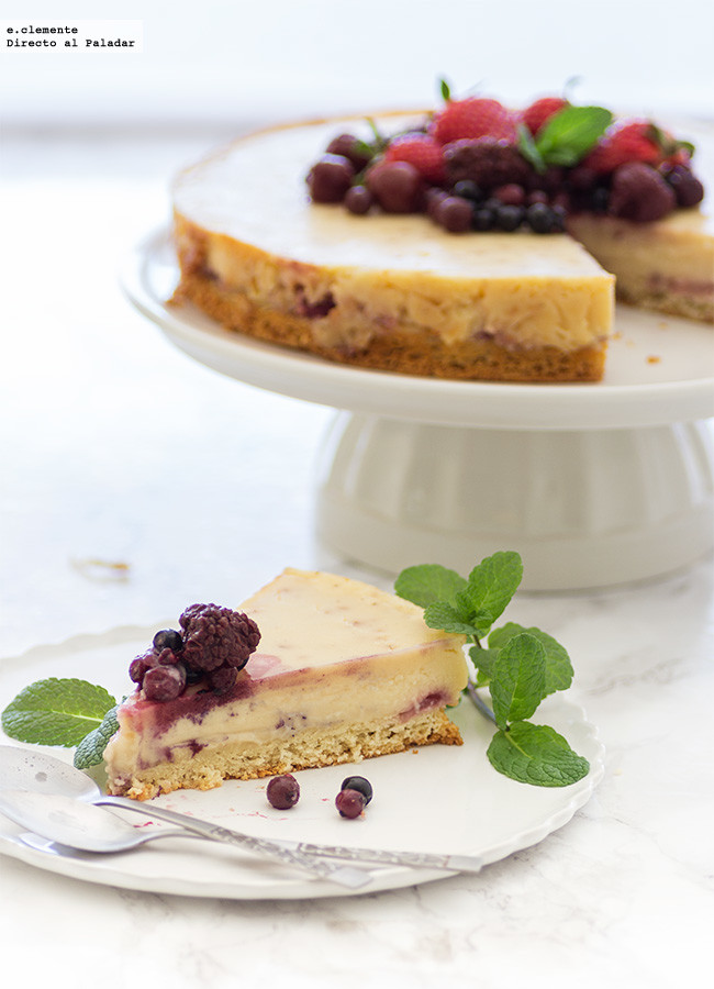 Concha Mágica de Pastel de Fresa - Una Receta