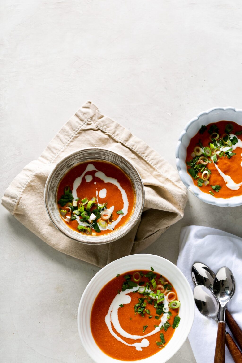Sopa Cremosa De Tomate Chipotle (¡1 Olla!) - Una Receta
